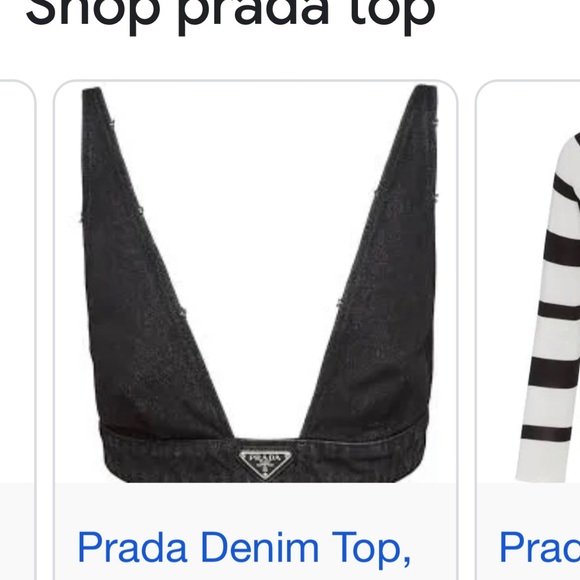 Prada | Tops | Prada Renylon Top | Poshmark